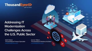 Addressing IT Modernization Challenges Across the U.S Public Sector | PPTX