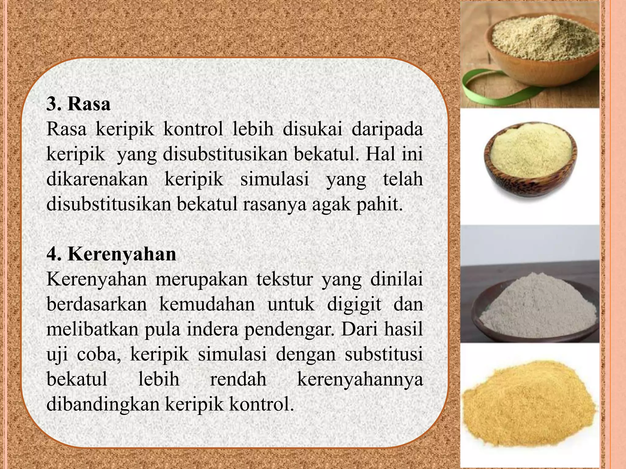 Tepung bekatul (rice bran flour) | PPTX