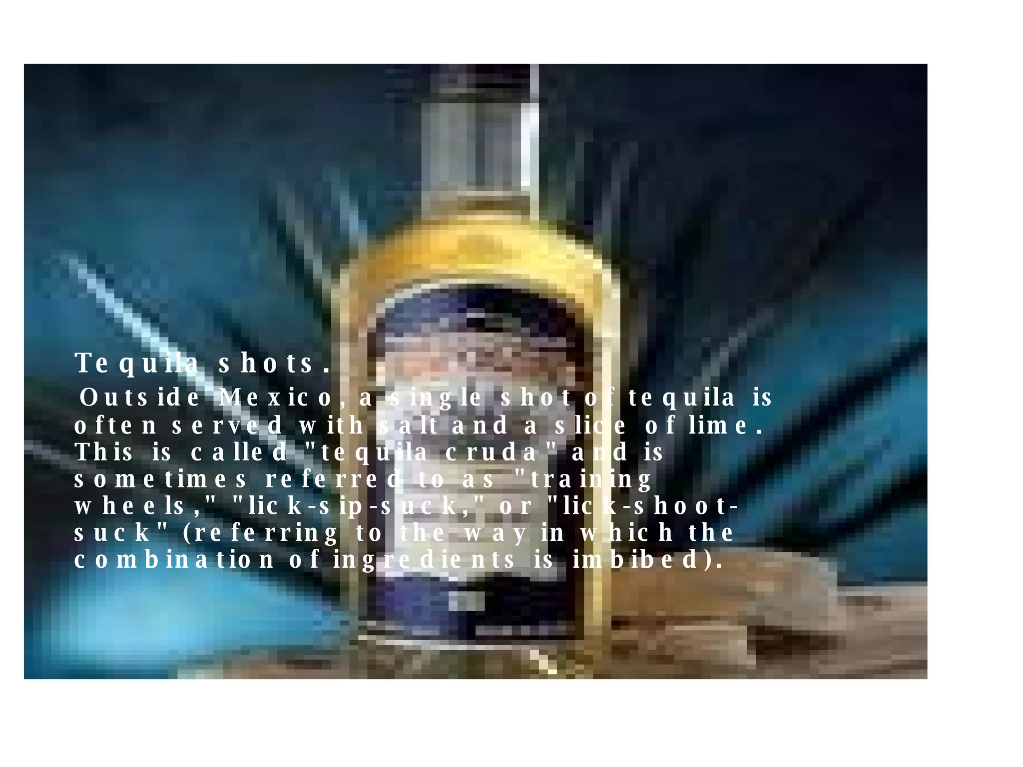 Tequila | PPT | Bars & Restaurants | Attractions