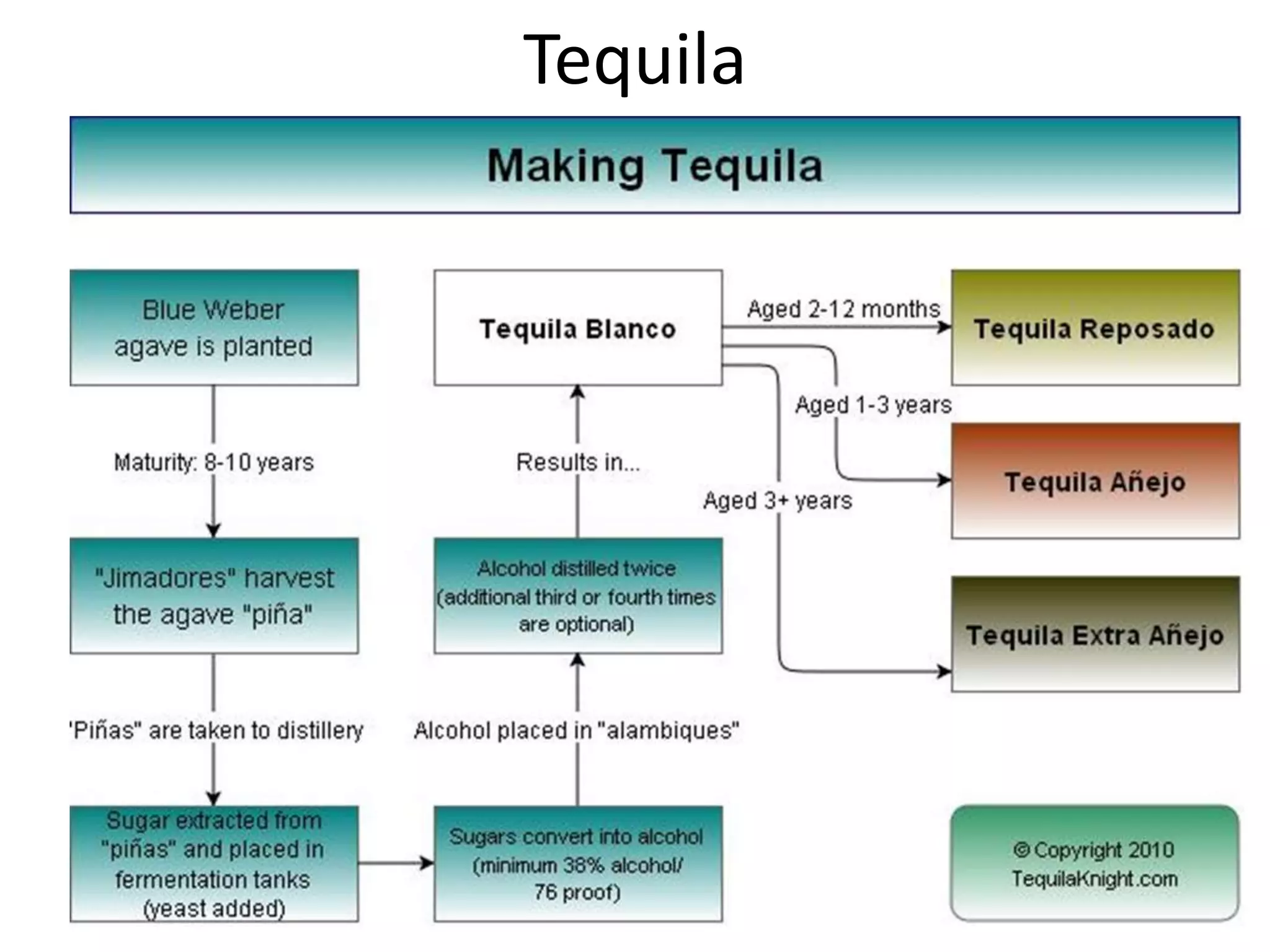 Tequila production and its types | PPTX