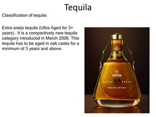 Tequila production and its types | PPTX