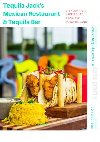 Tequila Jack's Mexican Restaurant & Tequila Bar | PDF