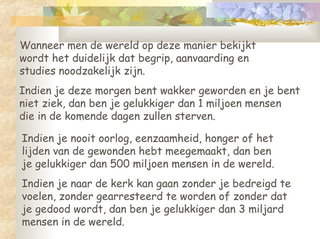 Ter overdenking | PPT