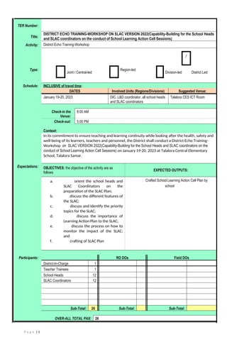 TER-School Learning Action Plan talalora.doc