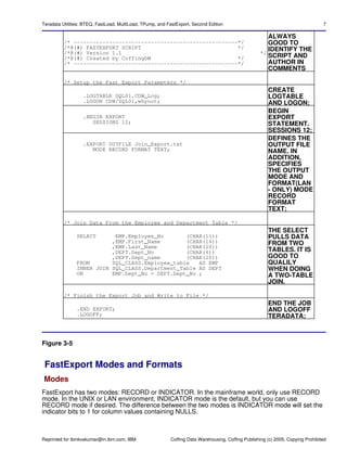 Teradata utilities-fast export | PDF | Databases | Computer Software and Applications