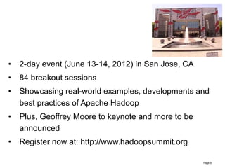 Hadoop - Now, Next and Beyond | PPT