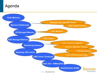 Teradata memory management - A balancing act | PPT | Operating Systems | Computer Software and ...