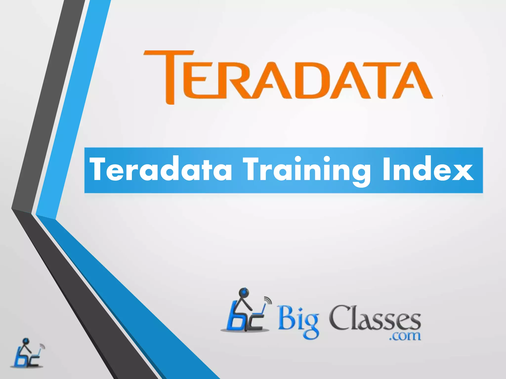 Teradata Training Course Content | PPTX