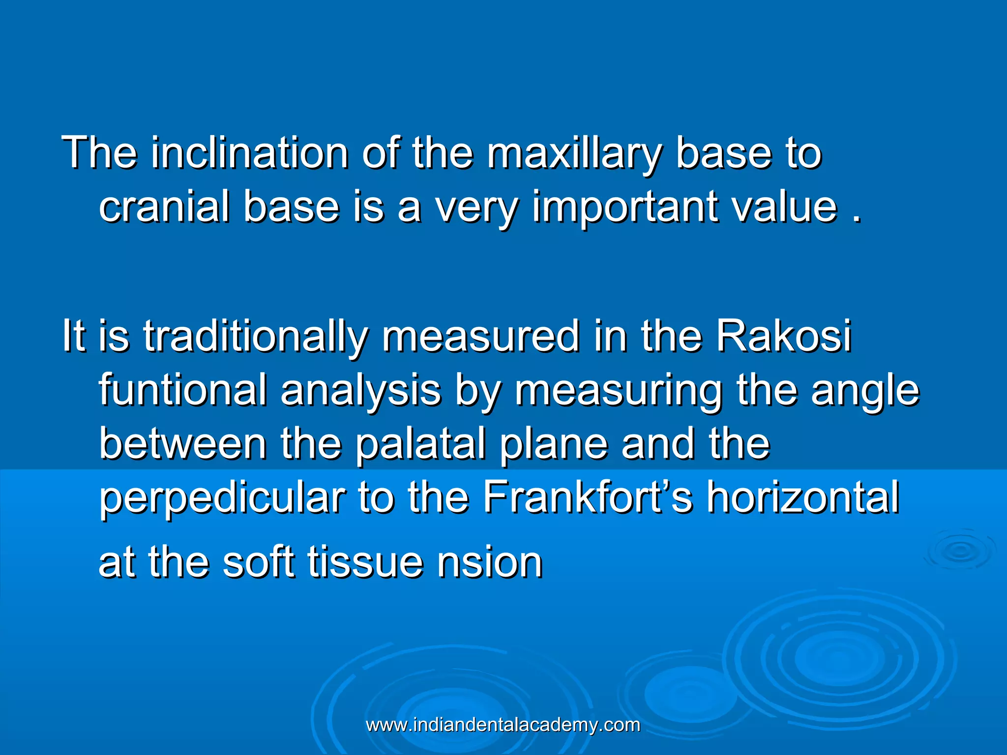 Tetragon a visual cephalometric analysis | PPT