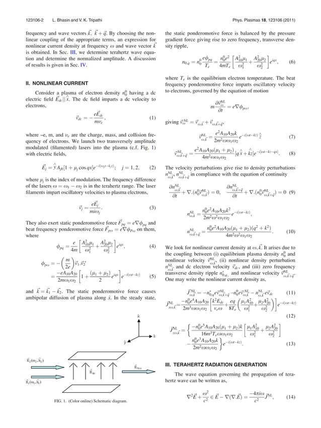 Terahertz generation from laser filaments in the presence of a static electric field in a plasma ...