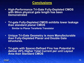 Terahertz trigate transistor | PPT