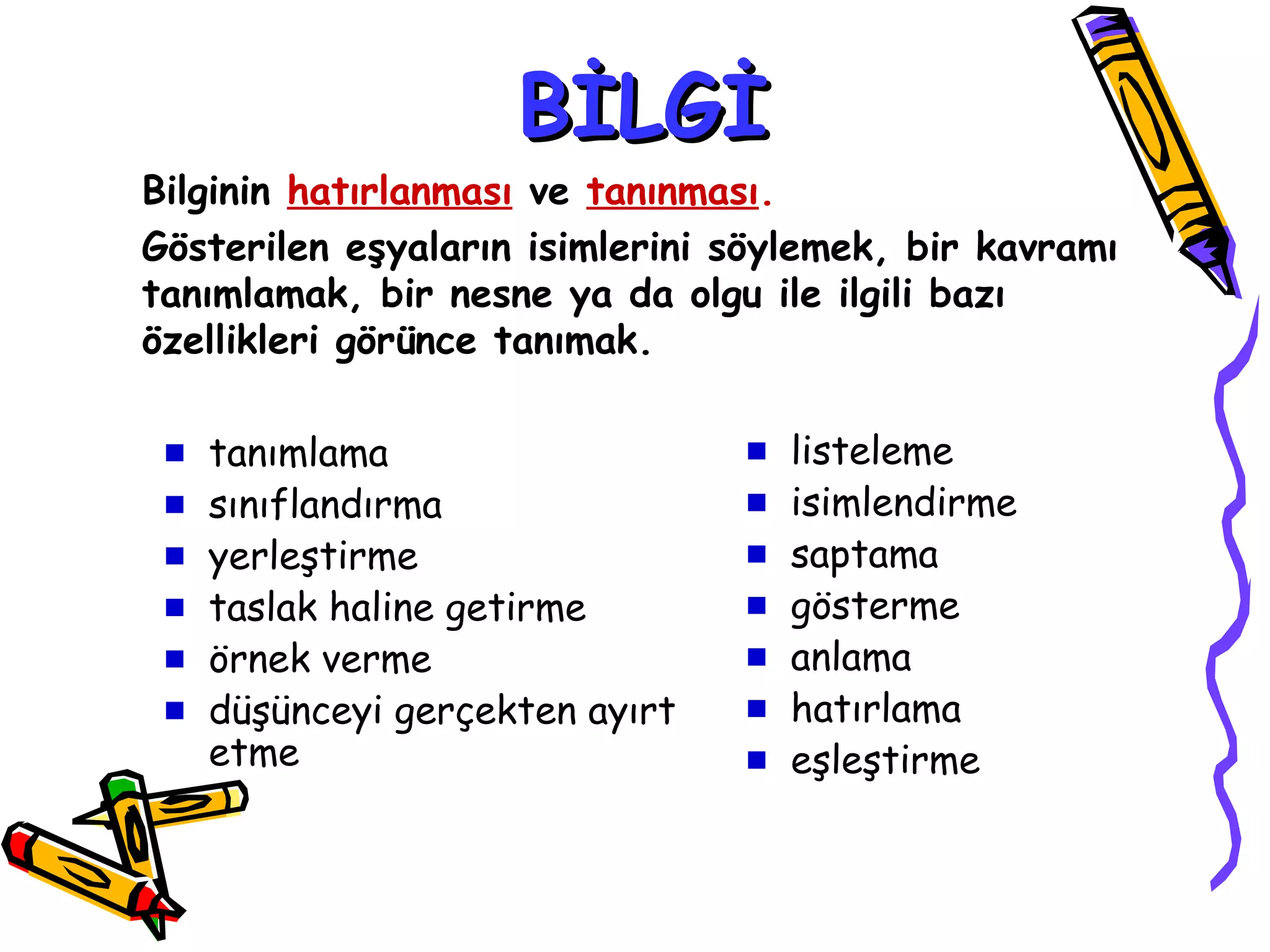 Bloom Taksonomi Sunumu | PPT