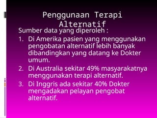 Teraphi komplementer pada keperawatan komplementer.ppt