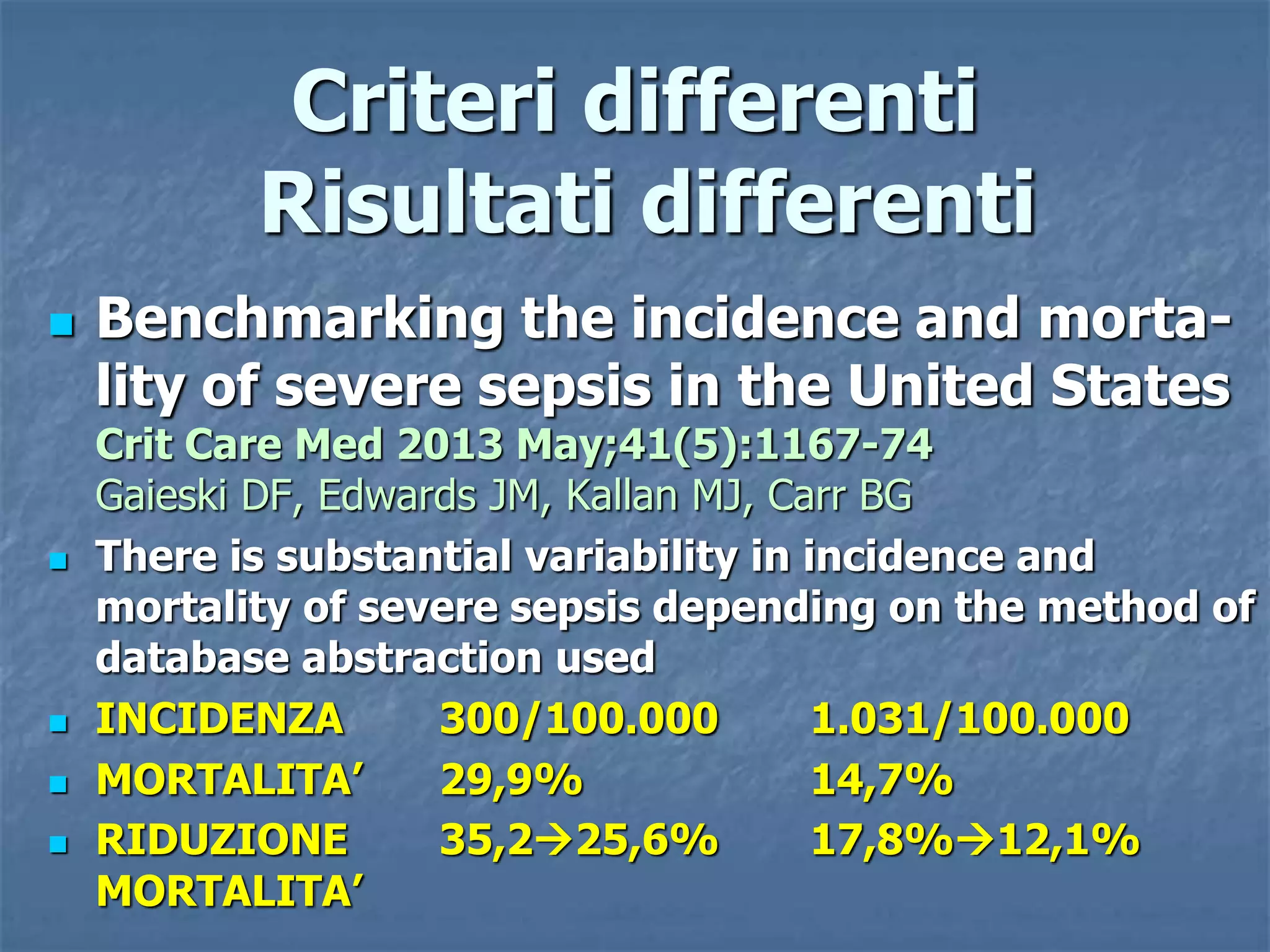 Terapia antimicrobica nella sepsi addominale | PPT