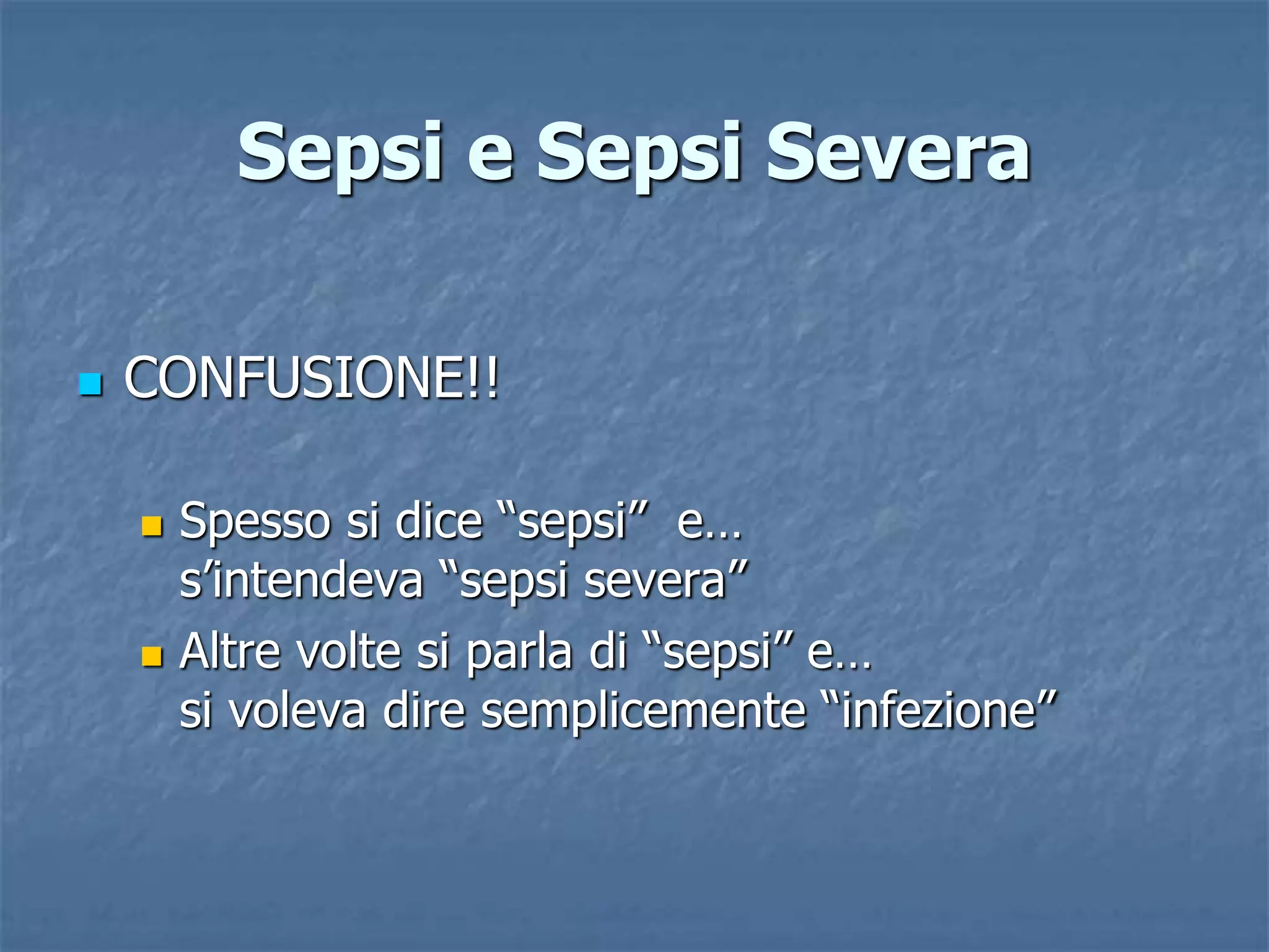 Terapia antimicrobica nella sepsi addominale | PPT