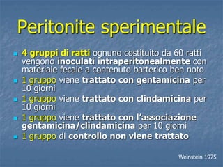 Terapia antimicrobica nella sepsi addominale | PPT