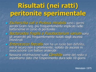Terapia antimicrobica nella sepsi addominale | PPT