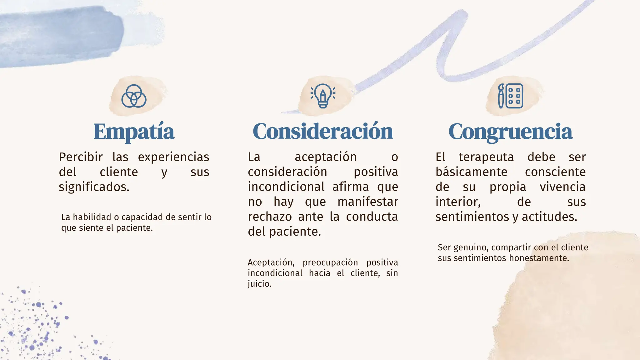 Terapia centrada en el cliente de acuerdo a Carls Rogers | PPTX