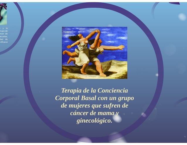 Terapia de la conciencia corporal basal en cáncer de mama. María Alonso ...