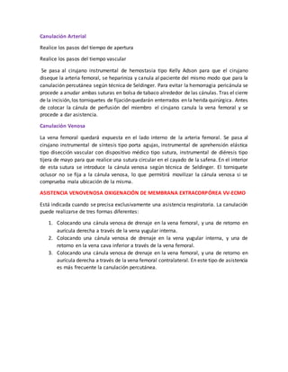 Terapia ecmo | DOCX