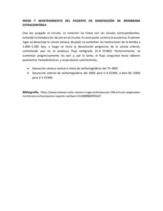 Terapia ecmo | DOCX