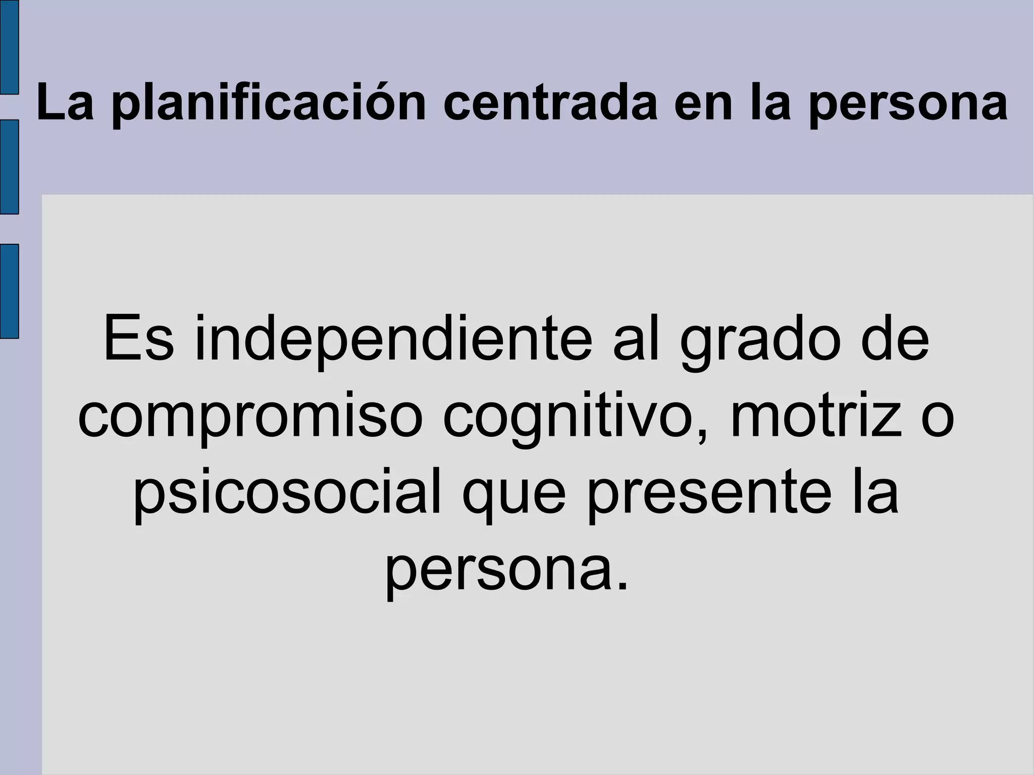 Terapia Ocupacional - planificación Centrada en la Persona | PPT