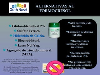 Terapia Pulpar en el Paciente Pediatrico | PPT