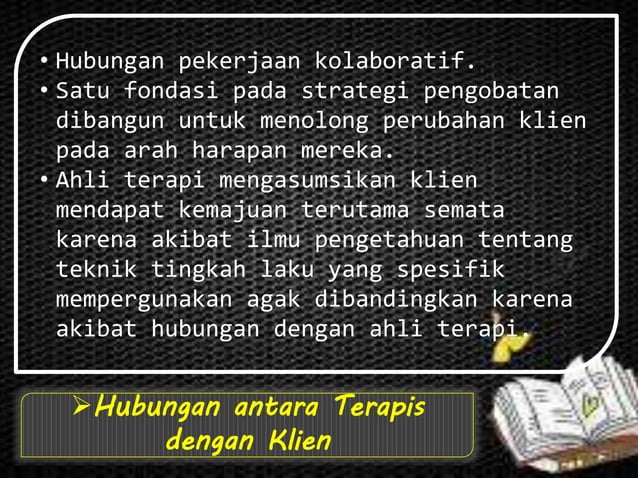 Terapi behavior | PPTX