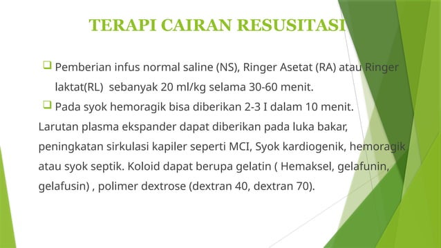 TERAPI CAIRAN 2024 materi anestesi pada pasien | PPTX