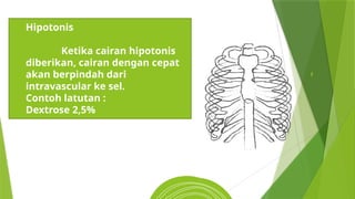 TERAPI CAIRAN 2024 materi anestesi pada pasien | PPTX