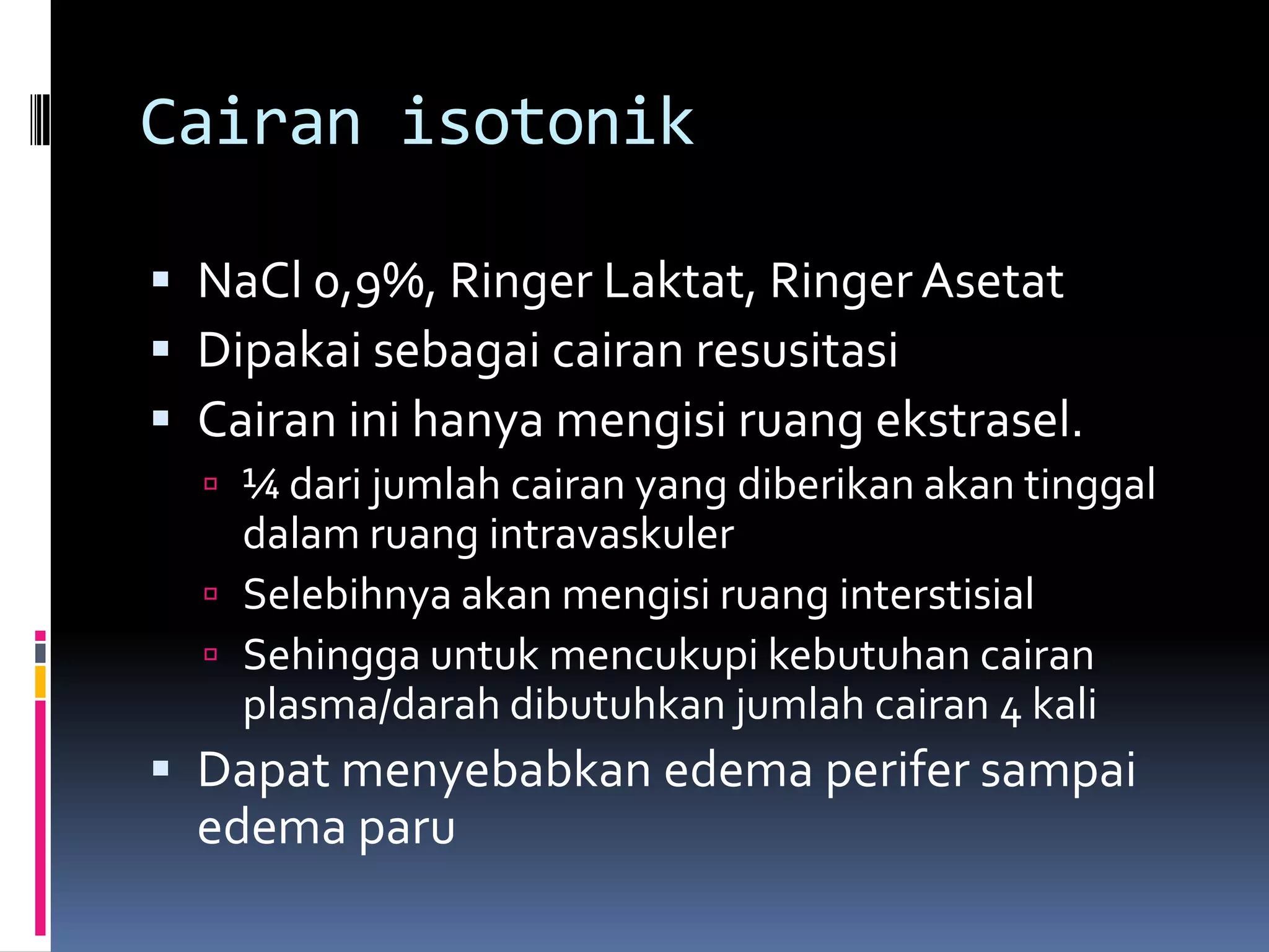 Terapi cairan pada anak | PPTX