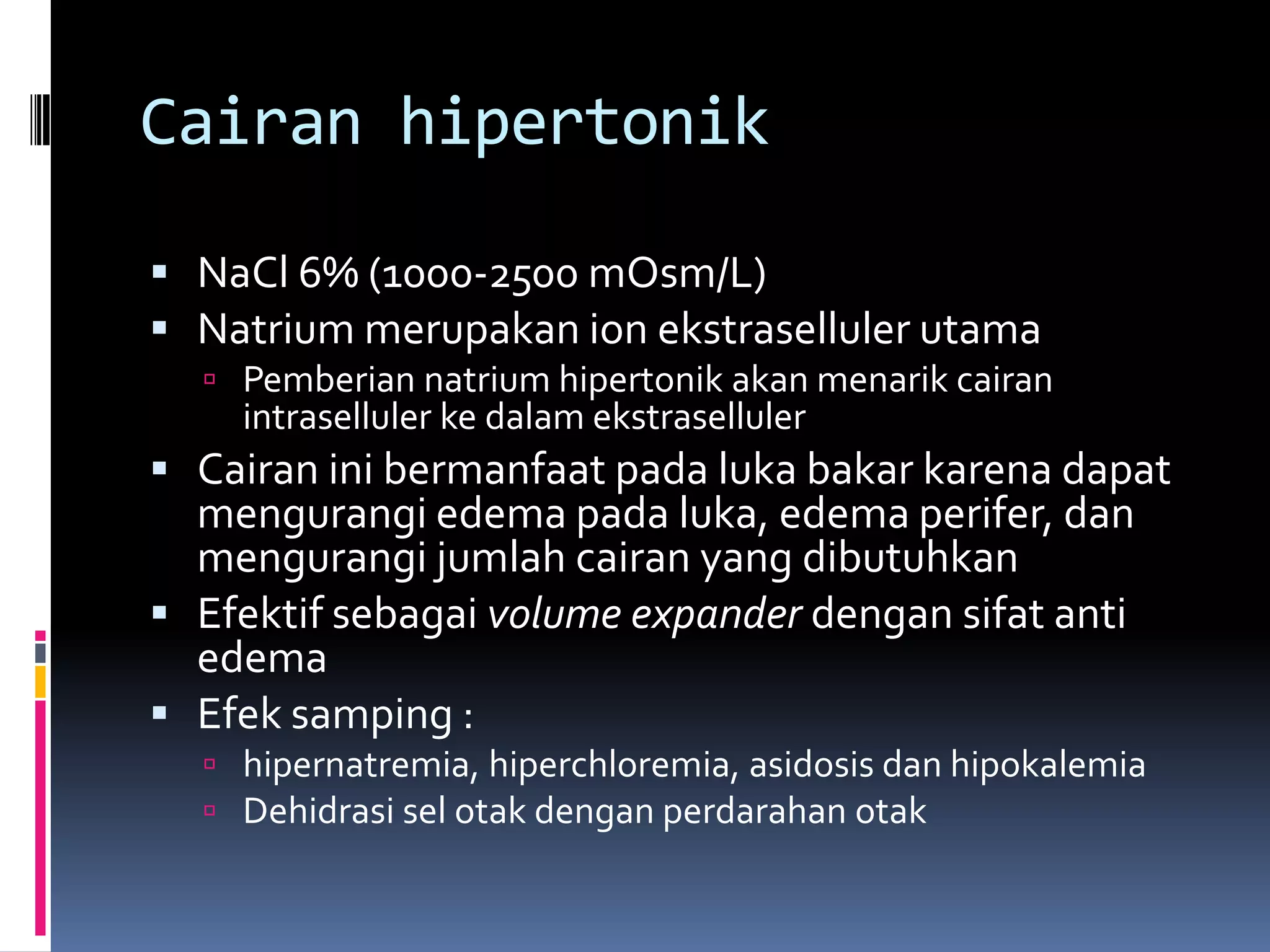 Terapi cairan pada anak | PPTX