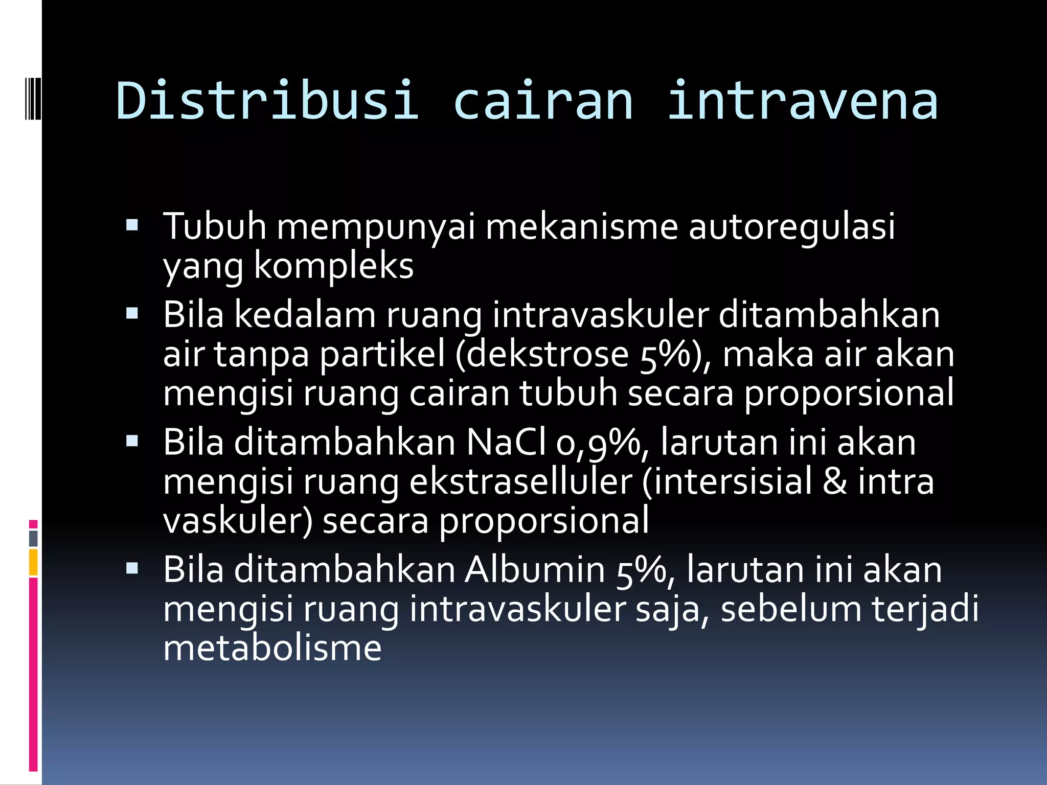 Terapi cairan pada anak | PPTX