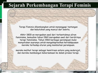 Terapi feminis | PPT