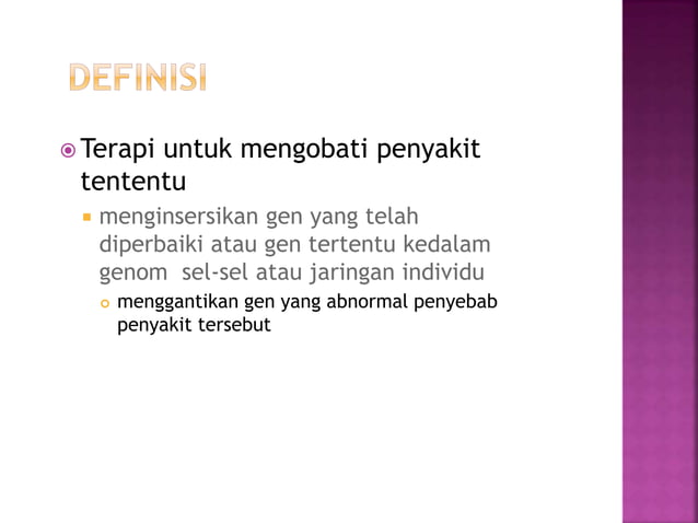 Terapi gen | PPTX