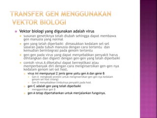 Terapi gen | PPTX