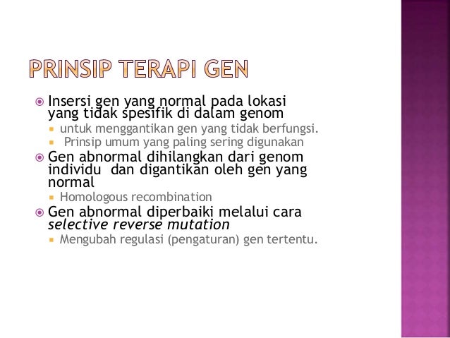 Terapi gen