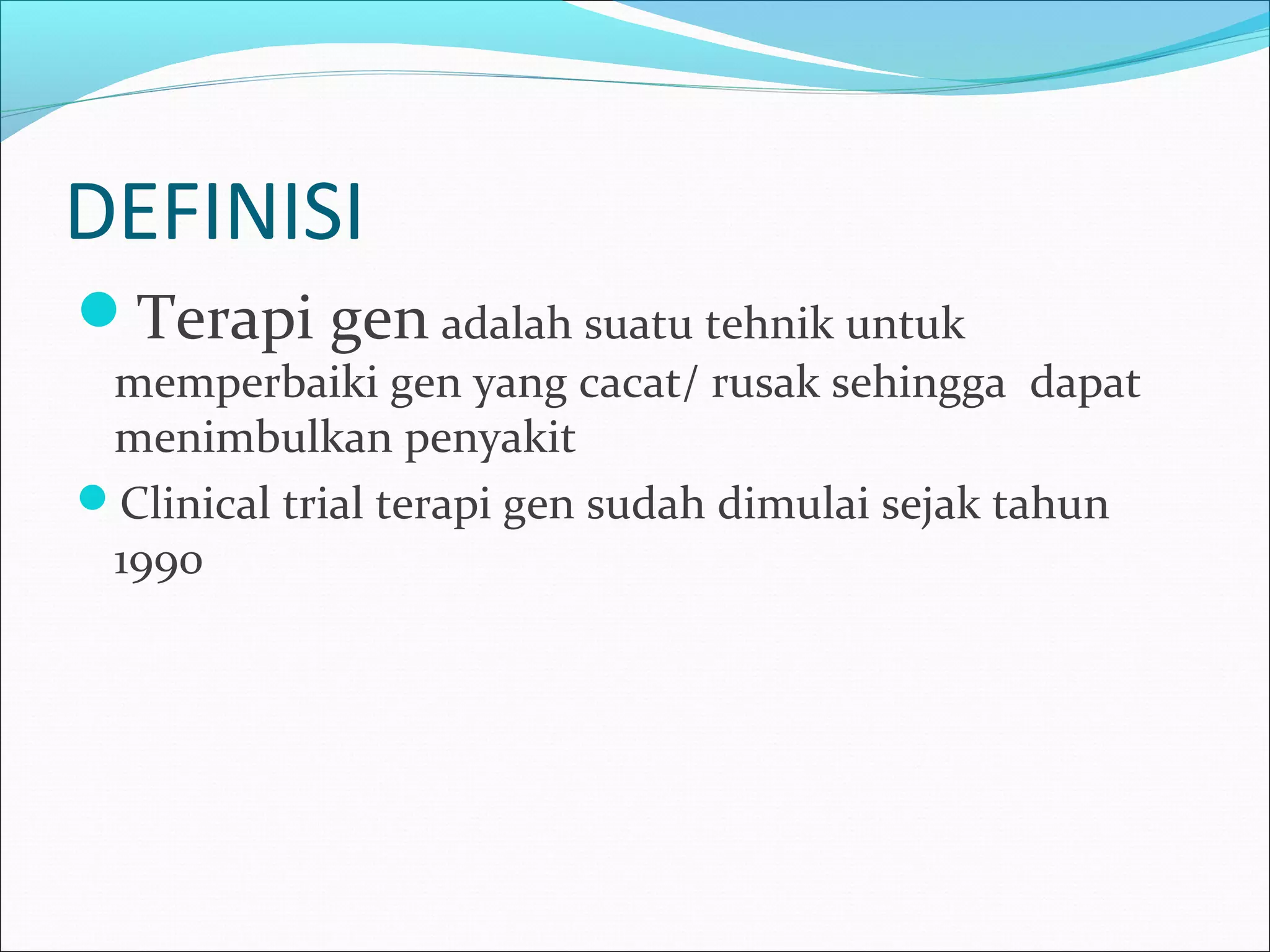 Terapi gen | PPT