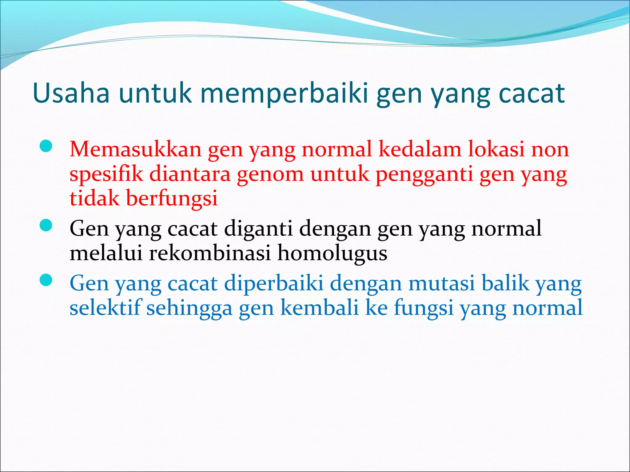 Terapi gen | PPT