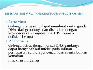 Terapi gen | PPT