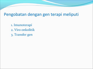Terapi gen | PPT