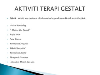 Terapi gestalt oum | PPTX