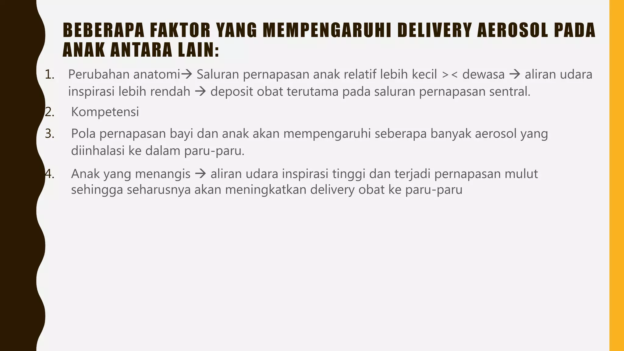 Terapi inhalasi pada anak | PPTX