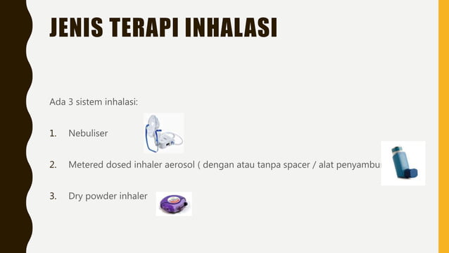 Terapi inhalasi pada anak | PPTX