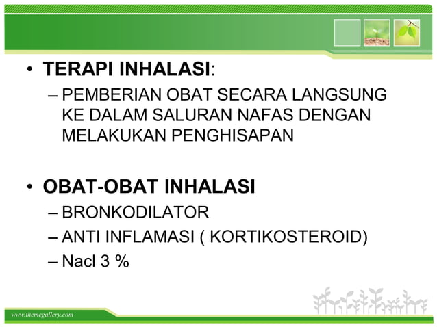 Terapi inhalasi terbaru | PDF