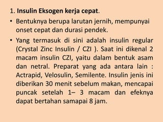 Terapi insulin | PPTX