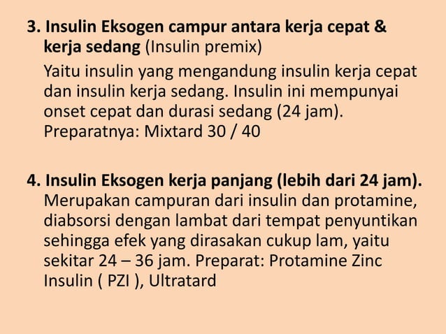 Terapi insulin | PPTX