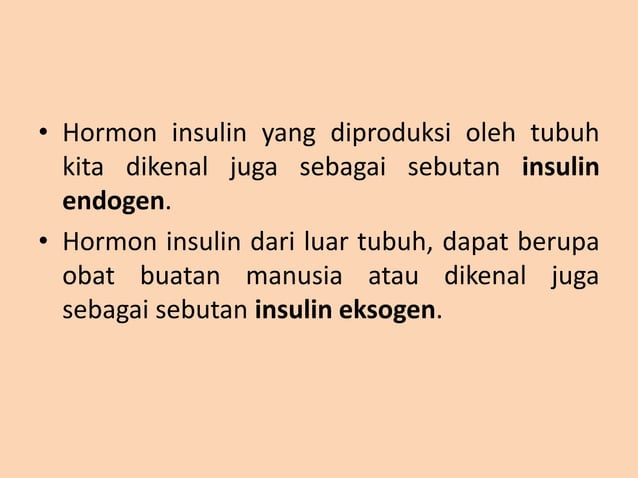 Terapi insulin | PPTX
