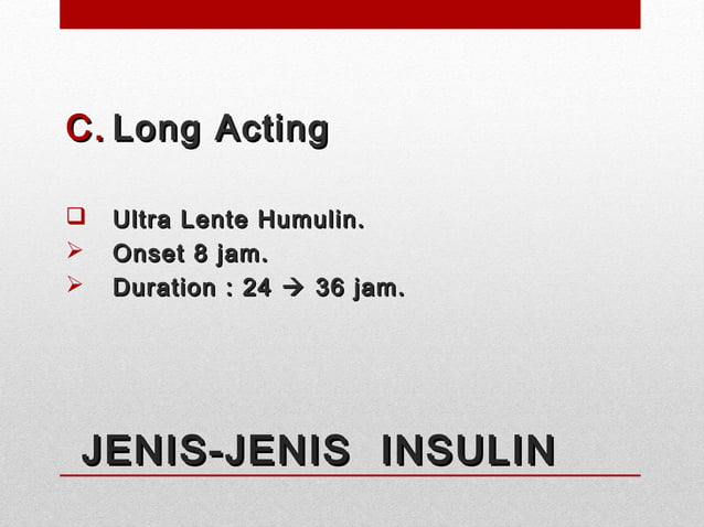 TERAPI INSULIN | PPT
