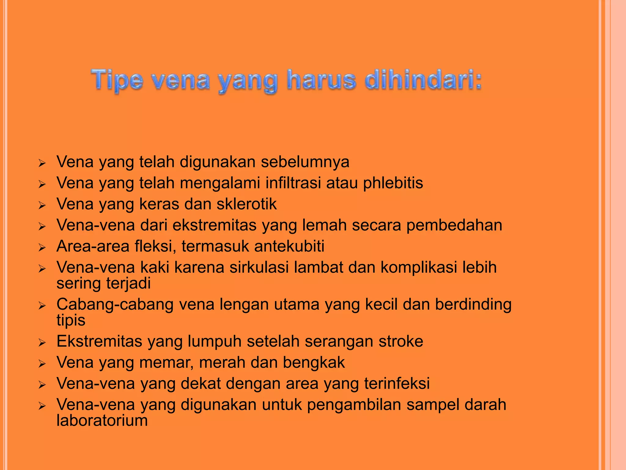 Terapi intravena | PPTX